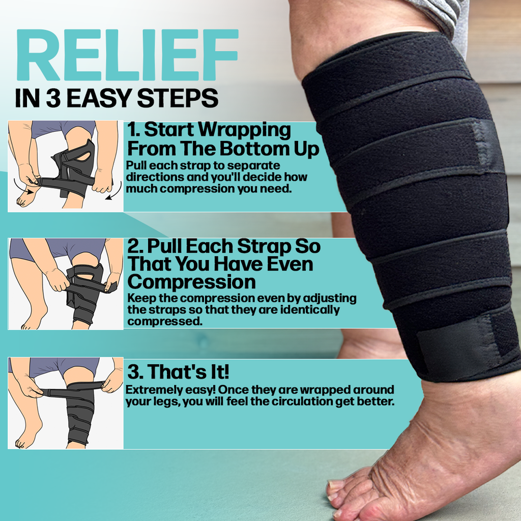 Beltwell® - The Calf Compression Wraps For Big Swollen Calves