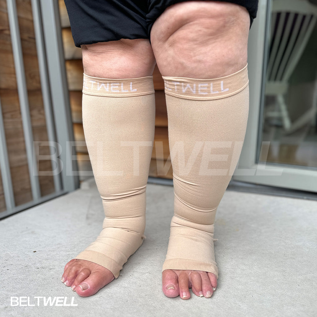Beltwell Toeless Compression Socks For Big Swollen Legs beltwell-toeless-compression-socks-for-big-swollen-legs